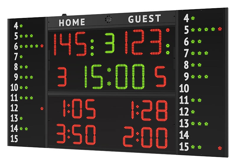 FAVERO: Multisport scoreboard, Electronic scoreboard, basketball ...