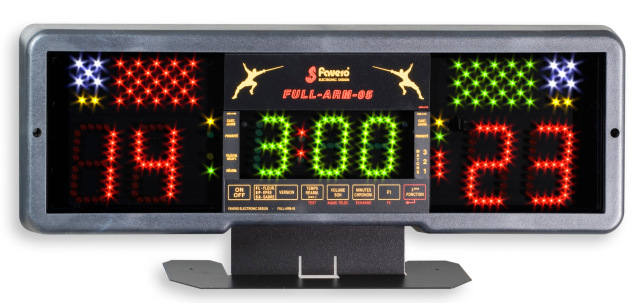 FAVERO: Fencing signalling equipment for three weapons