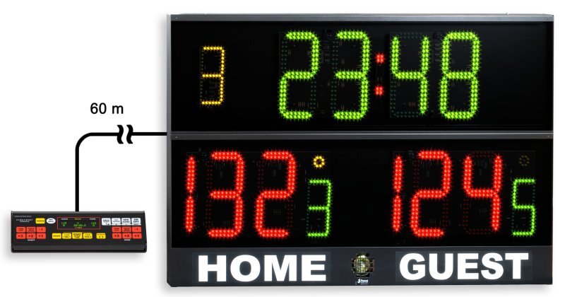 FAVERO: Segnapunti, tabellone segnapunti con cronometro multisport ...