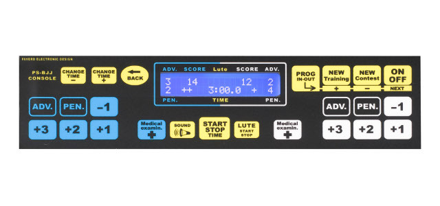 FAVERO: Portable electronic scoreboard for Brazilian Jiu-Jitsu martial ...