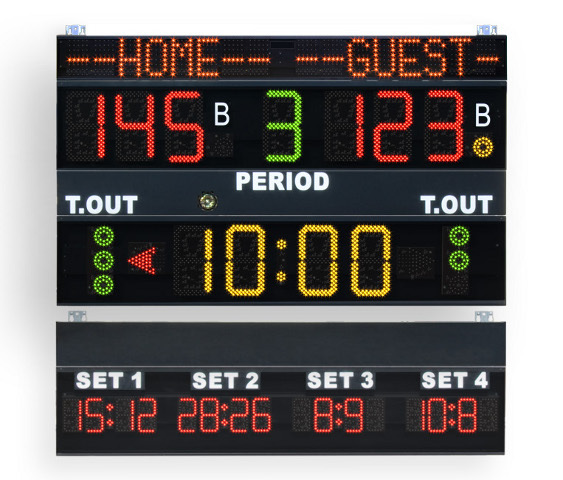 FAVERO: Electronic scoreboards, multisport scoreboards, basketball ...