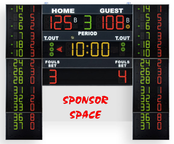 FAVERO: FIBA Basketball scoreboards, Electronic scoreboards, basketball ...