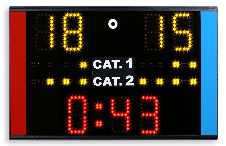 FAVERO: Karate scoreboard, Portable electronic scoreboard for karate ...