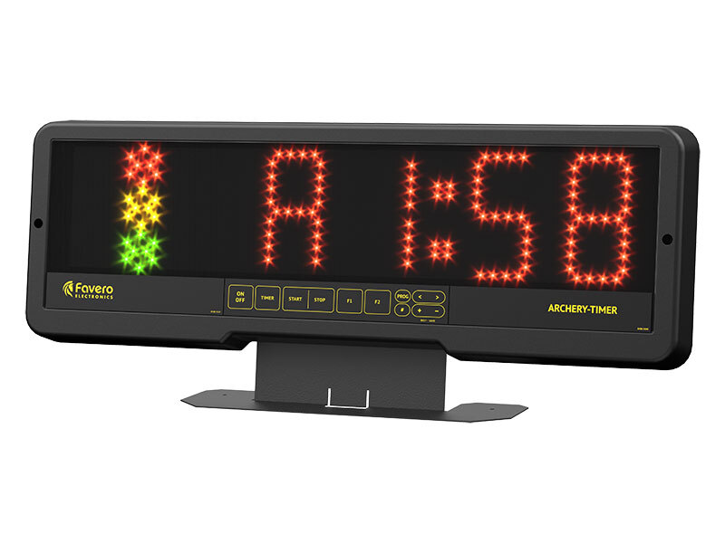 FAVERO: Reloj digital para tiro con arco, Timer para programar ...