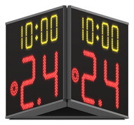 FAVERO: FIBA approved Basketball shot-clock, Basketball scoreboard, 3 ...